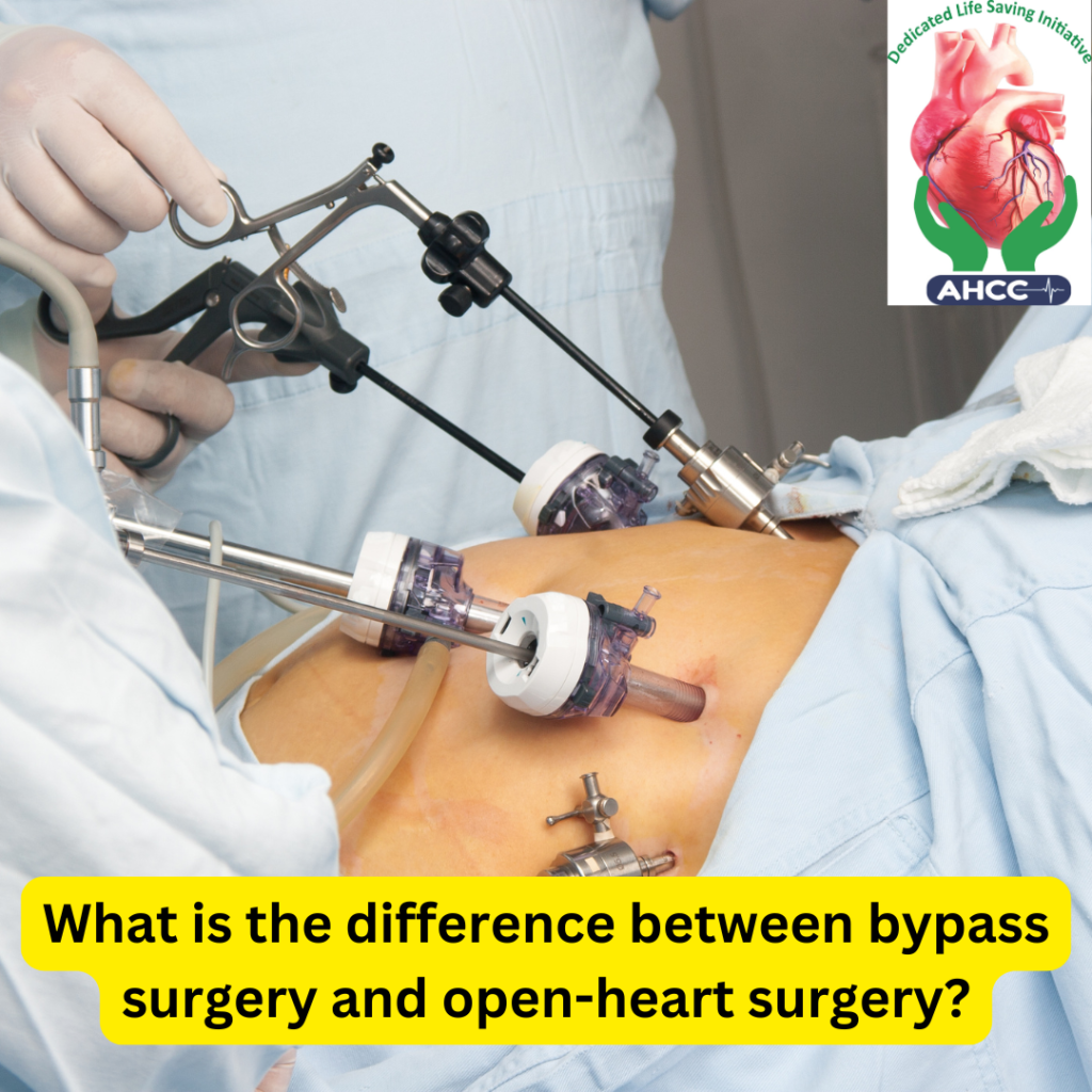 What is the difference between bypass surgery and open-heart surgery? 2025 - Ayushman Heart Care ...